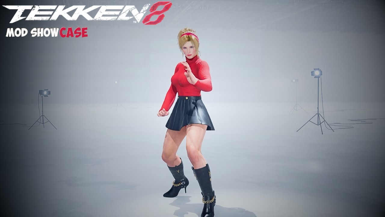 Tekken 8 || Lidia Knit Skirt Outfit || Showcase - YouTube