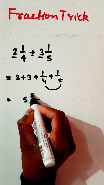 Addition Trick |🦋Butterfly Method for addition fraction |Fraction Trick #shorts #fraction # ...