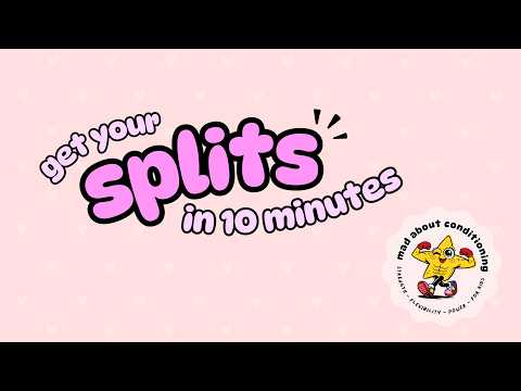 Can YOU Get Your Splits in 10 Minutes? 🌟 Easy Stretch Routine for Kids