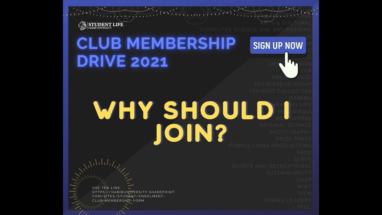 Club Membership: Why should I join? - YouTube