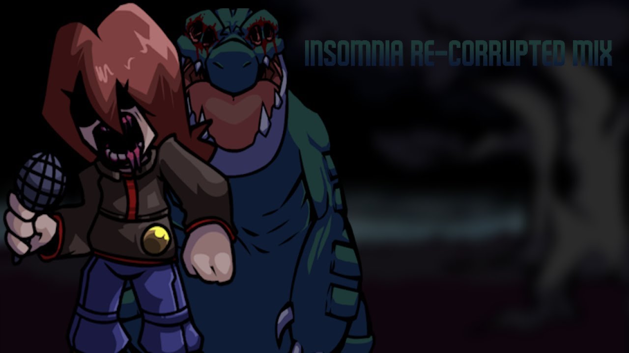FNF | Insomnia (Re-Corrupted Mix) (+FLP) - YouTube