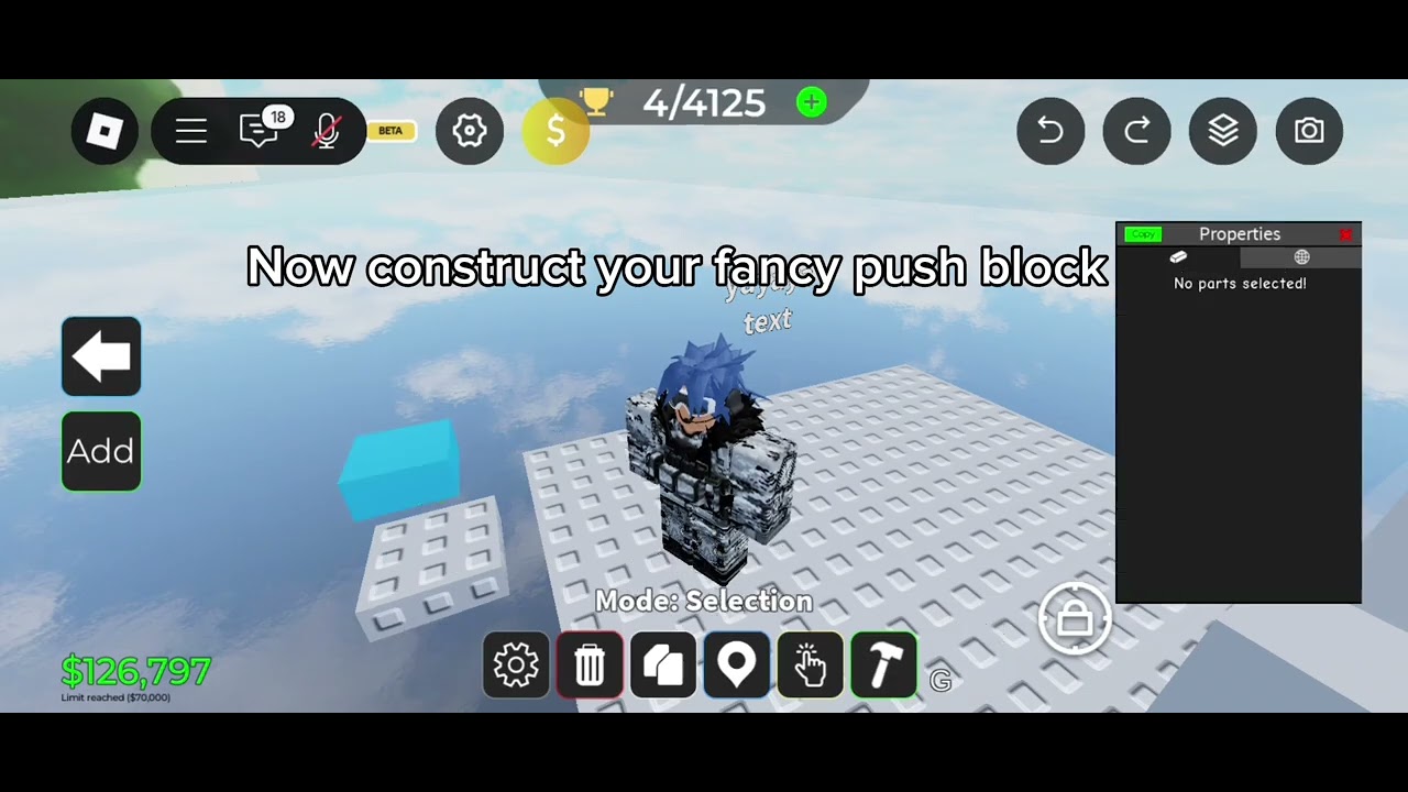 How to make only text visible [Obby Creator] - YouTube