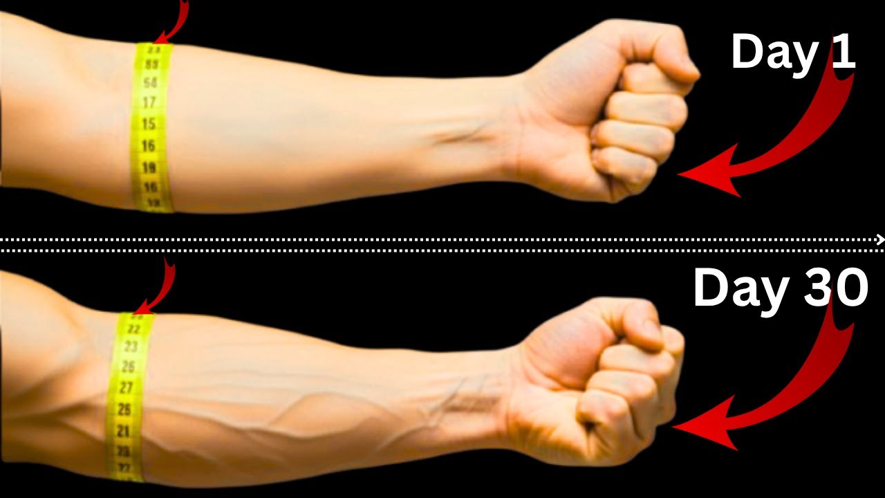 How to Grow Forearms & Wrists | 6 Best Forearm Exercises at Home - YouTube