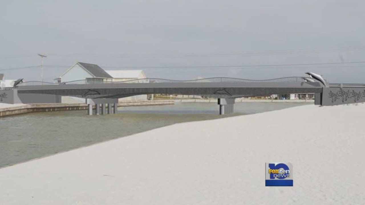 Little Lagoon Pass gets new bridge - YouTube