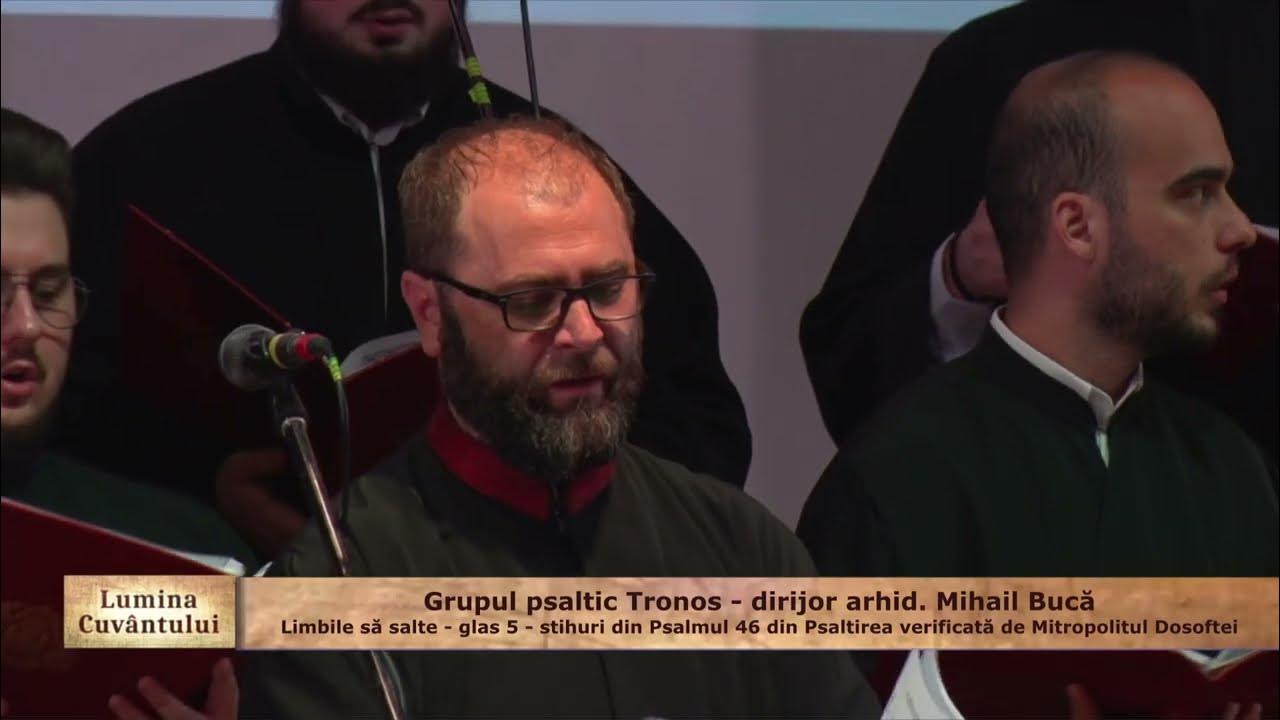 Grupul Psaltic Tronos Al Catedralei Patriarhale Limbile Să Salte