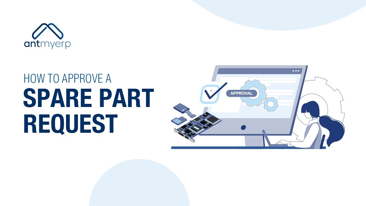 Raise Spare Part request | Spare Part Management Module- English - YouTube