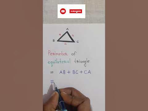 Perimeter of Equilateral Triangle | What is The Perimeter of ...