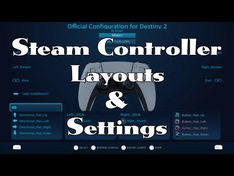 Steam Controller Settings and Layouts Explained - YouTube