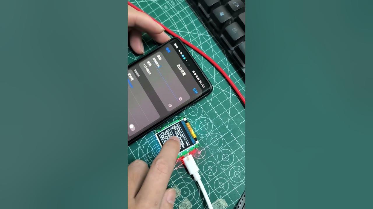 ESP32C3-1.44-Android - YouTube