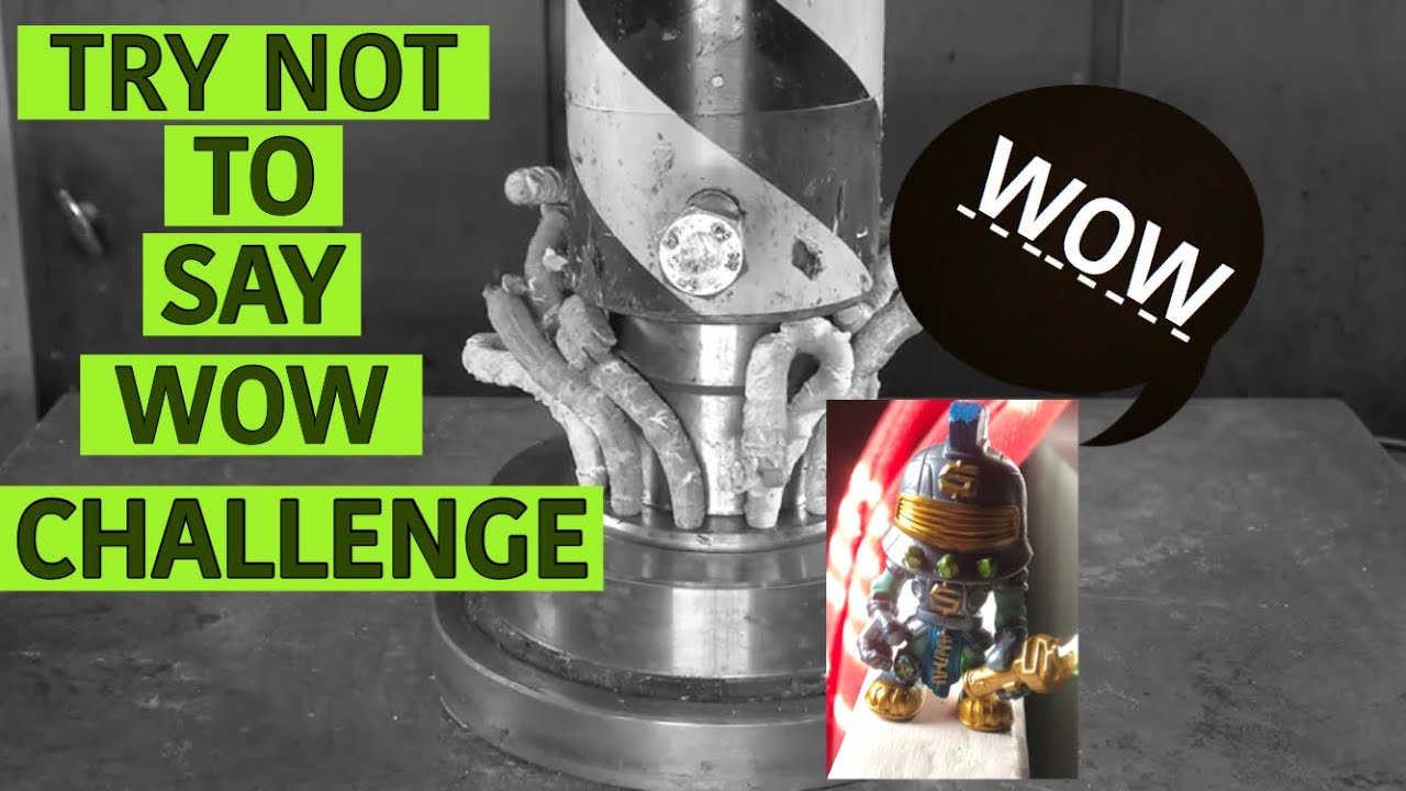 Try not to say wow challenge - YouTube