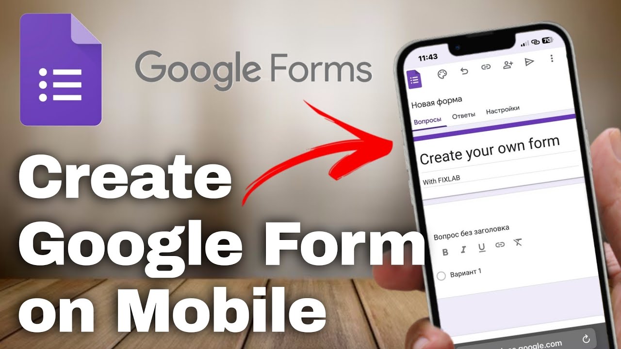 How to Create a Google Form on Mobile: Step-by-Step Tutorial - YouTube