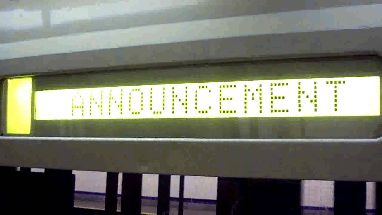 NYC Subway: R44 (C) Interior Destination Sign-(9) - YouTube