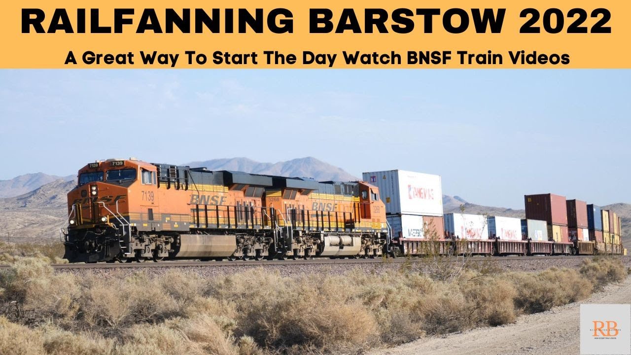 A Great Way To Start The Day Watch BNSF Train Videos - YouTube