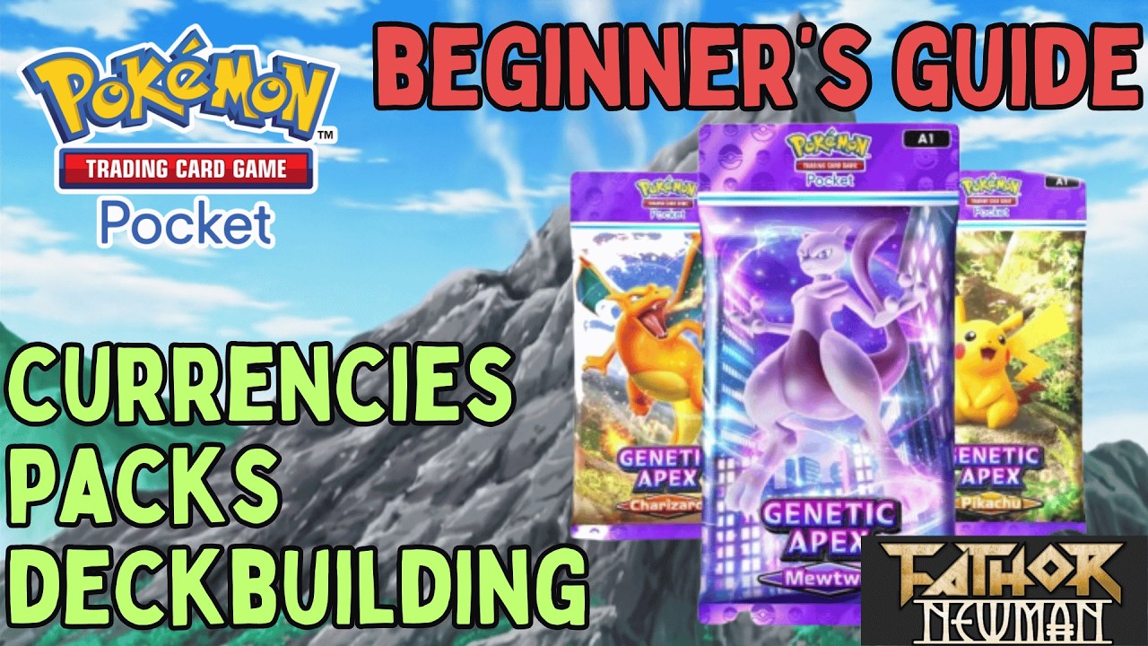 Pokemon Pocket Beginner's Guide: Currencies, Packs, and Decks - YouTube