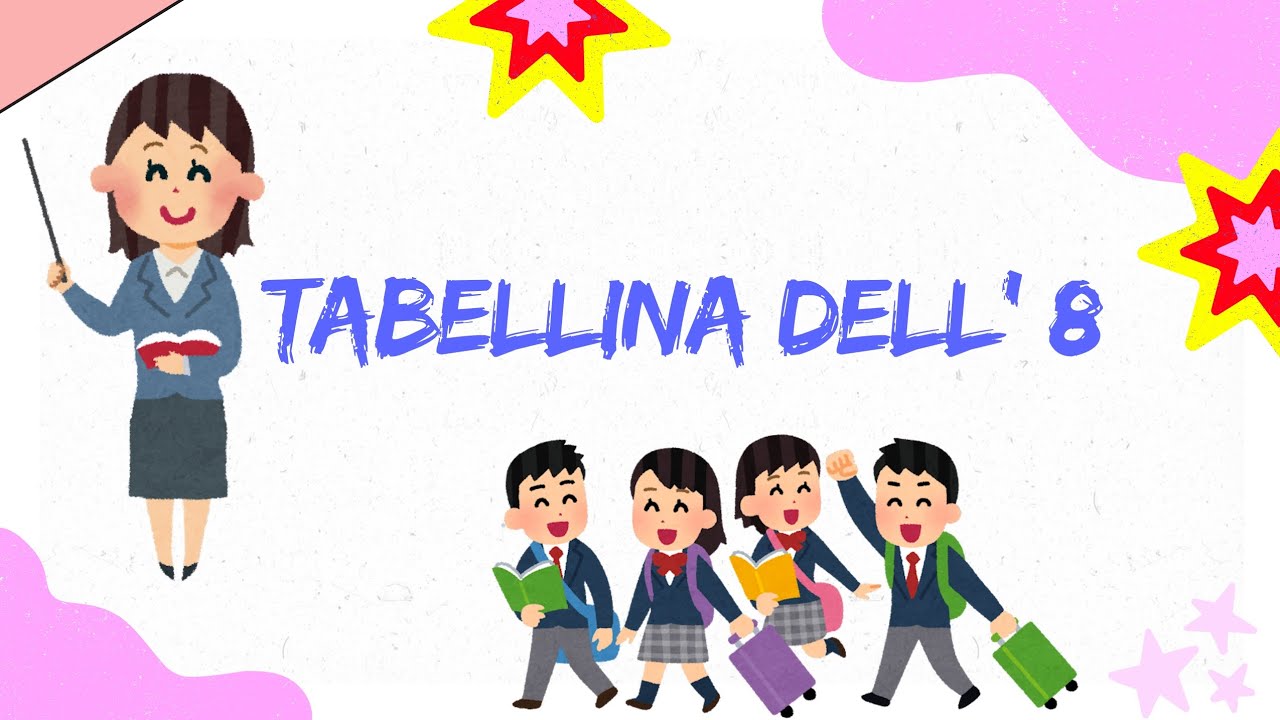 Tabellina dell’8: Facile, Veloce e per Tutti. 🎯 - YouTube