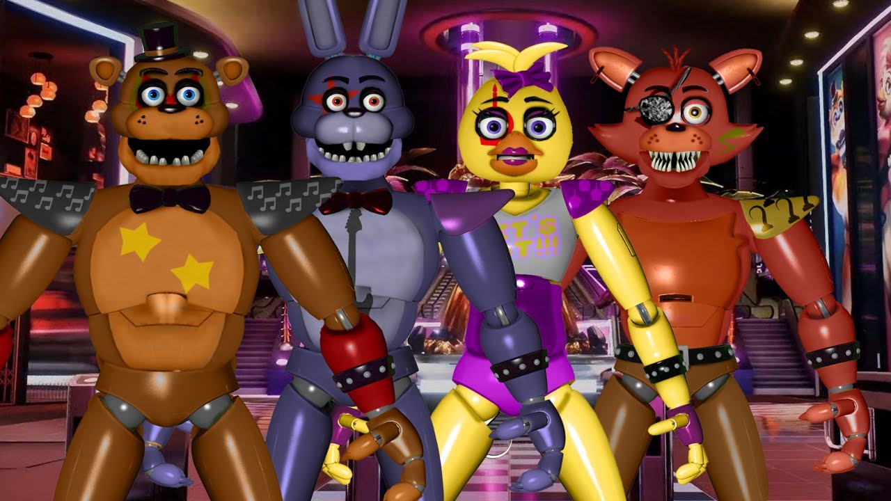 Fnaf Speed Edit Glamrock Classic Youtube