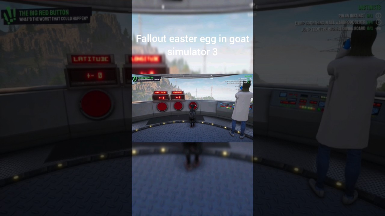Nuke in Goat simulator 3 #goatsimulator3 #easteregg #gaming #fallout ...