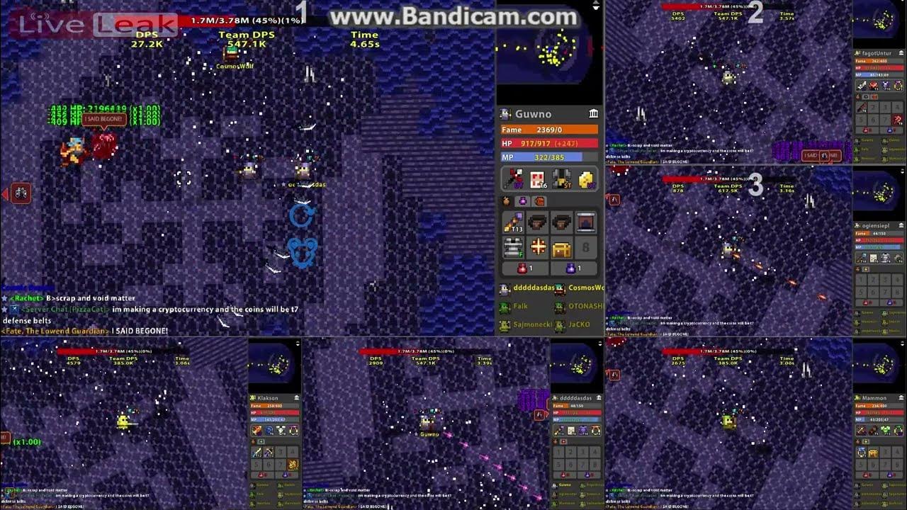 Cosmic Realms Multiboxing With Jamnik Client Ka Godmode Tq And Follow Rotmg Pserver Hack