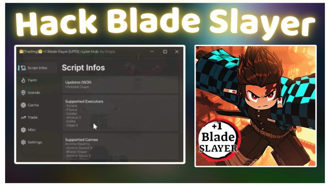 Cách Hack Blade Slayer Trên Điện Thoại Auto Egg, Auto Farm | Script ...
