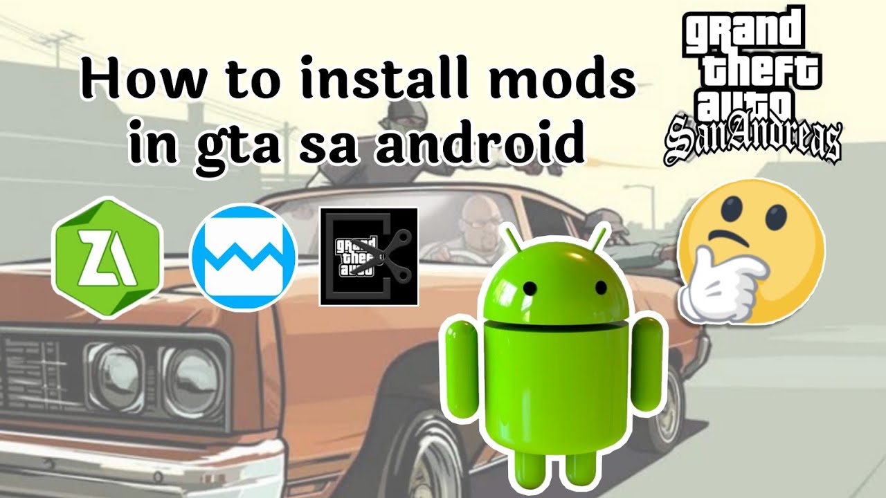 How to install mods in Gta Sa Android 🤔🤔 | In Hindi | Gta Yt Gaming # ...