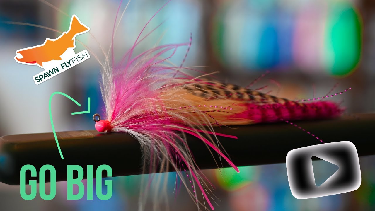 Coho Kitty- Fly Tying Tutorial - Fly Pattern For Coho - YouTube