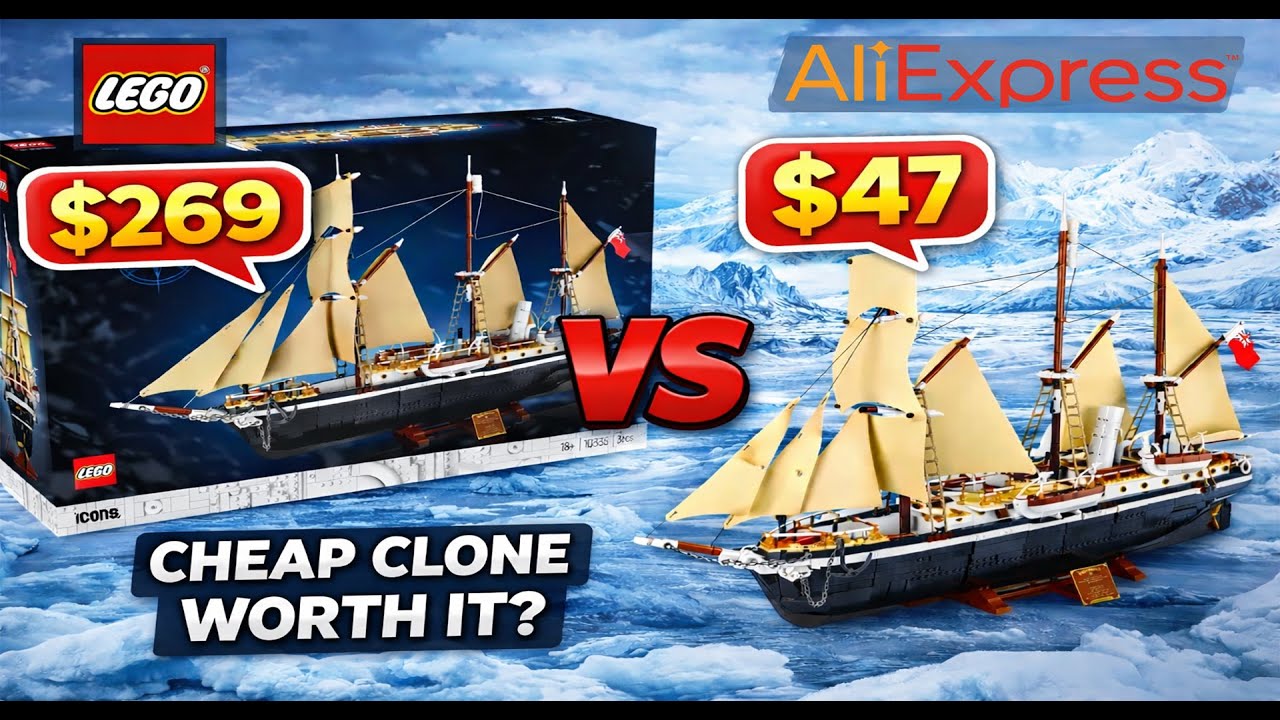 Is fake Lego from AliExpress worth it? Endurance (10335) - YouTube