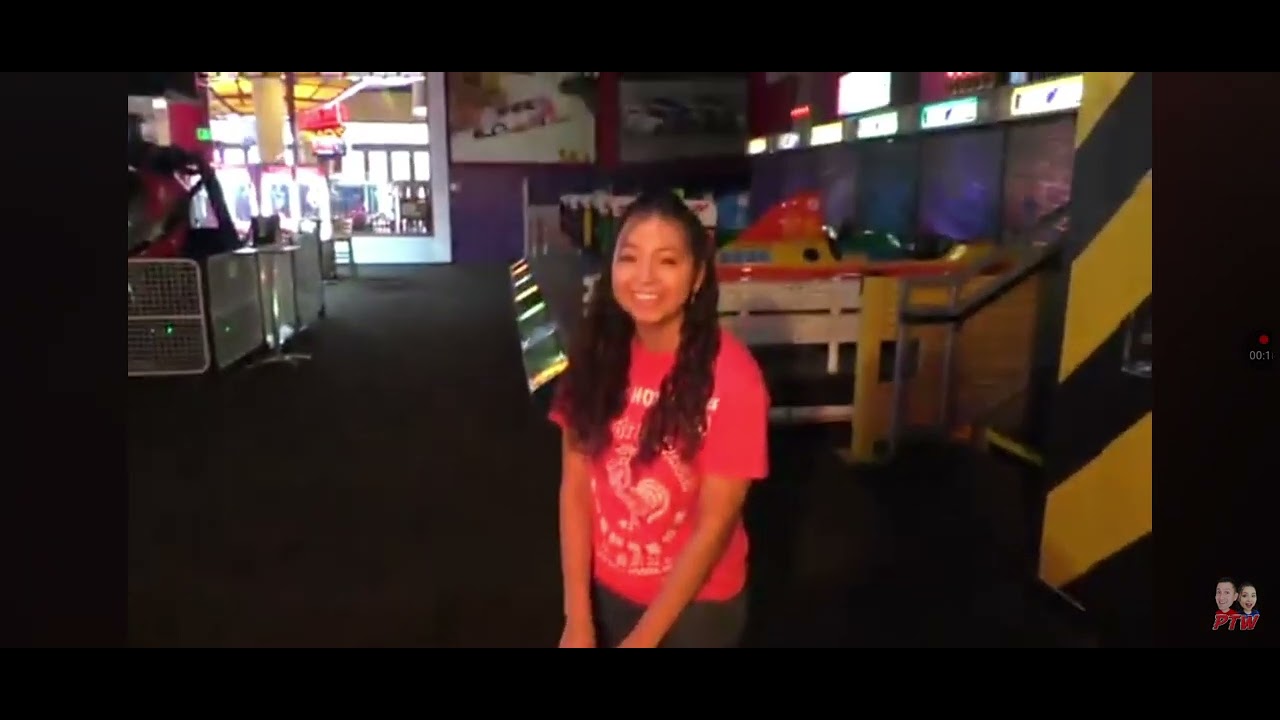 Crystal's Orange Ball Arcade Boing - YouTube