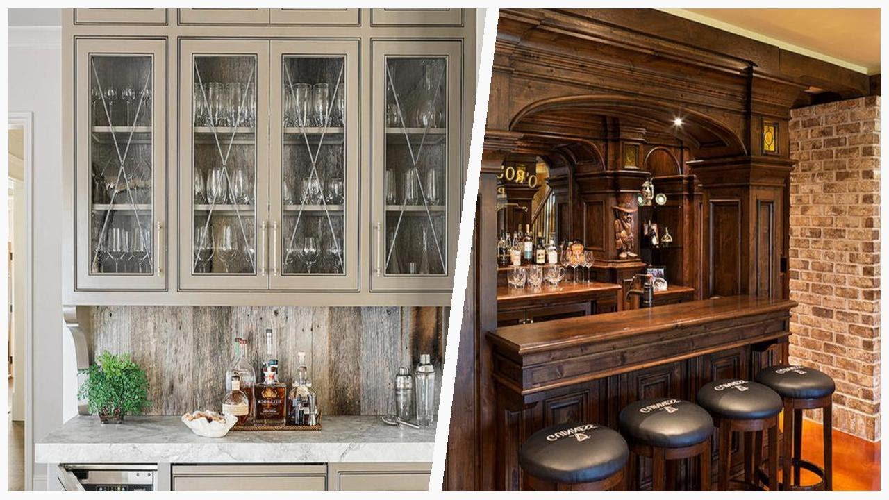 75 Brown Home Bar Design Ideas You'll Love ⭐️ - YouTube