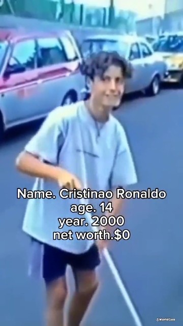 Cristiano Ronaldo Poor to Rich🤑 #ronaldo #football #success #shorts # ...