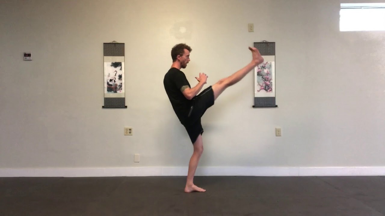 Straight Leg Kicks - Kicking Warmup for Hip Mobility - YouTube