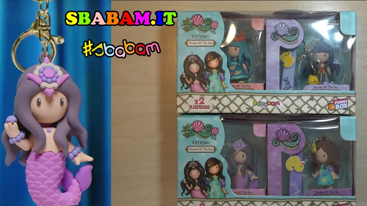 ECCO LE SANTORO GORJUSS KEY RING SECRETS OF THE SEA @SbabamItalia - YouTube