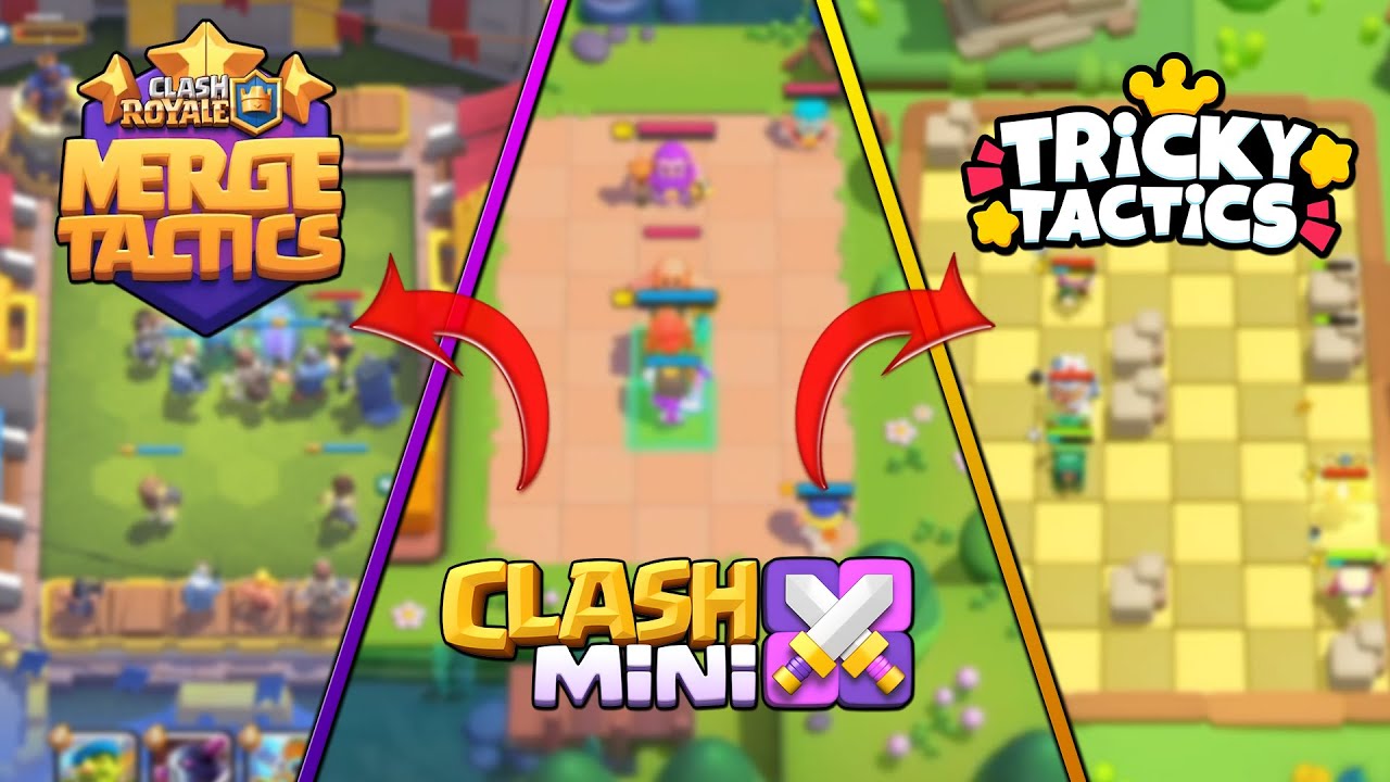 😒MERGE TACTICS NO ES CLASH MINI, 👉ESTE es su SUCESOR!! - YouTube