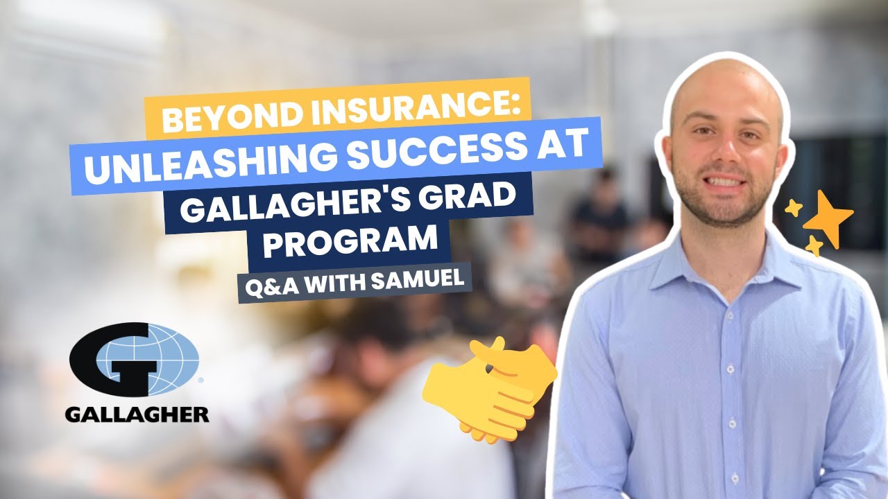 Beyond Insurance: Unleashing Success at Gallagher's Graduate Program - YouTube