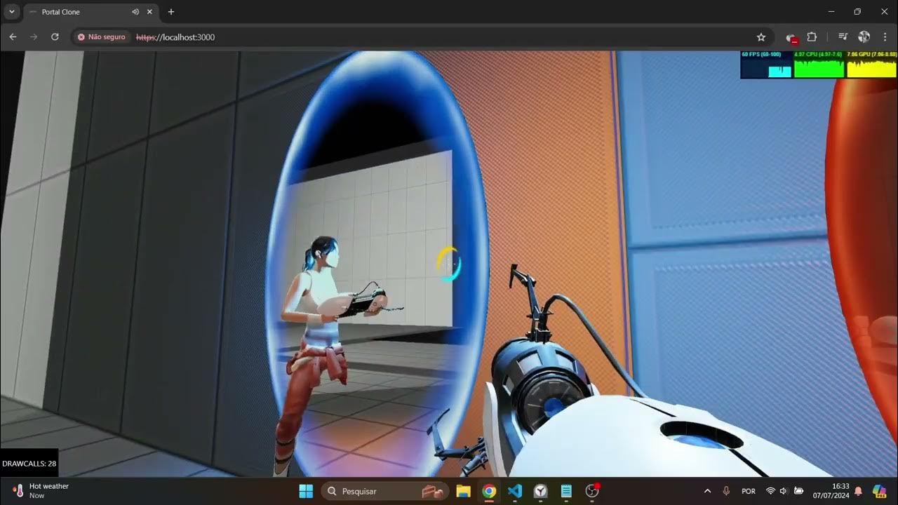 Browser Portal Threejs Weekly Update Youtube