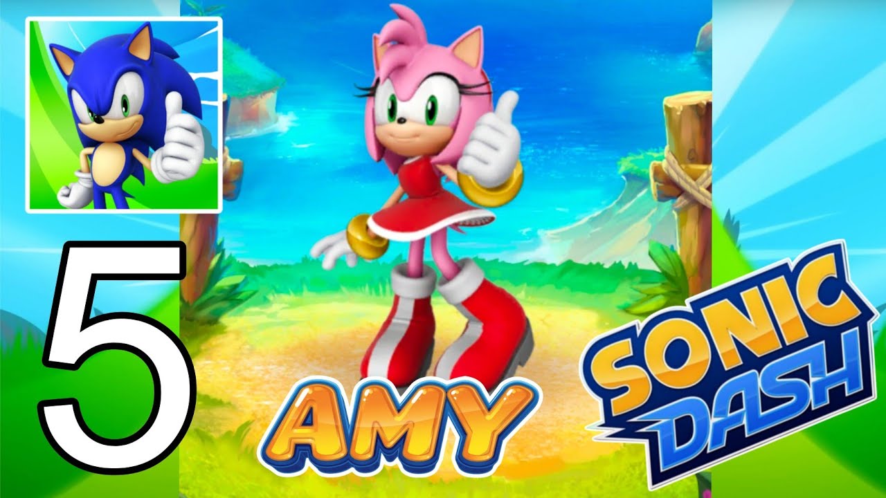 Sonic Dash – Gameplay Walkthrough Part 5 - Amy (iOS, Android) - YouTube