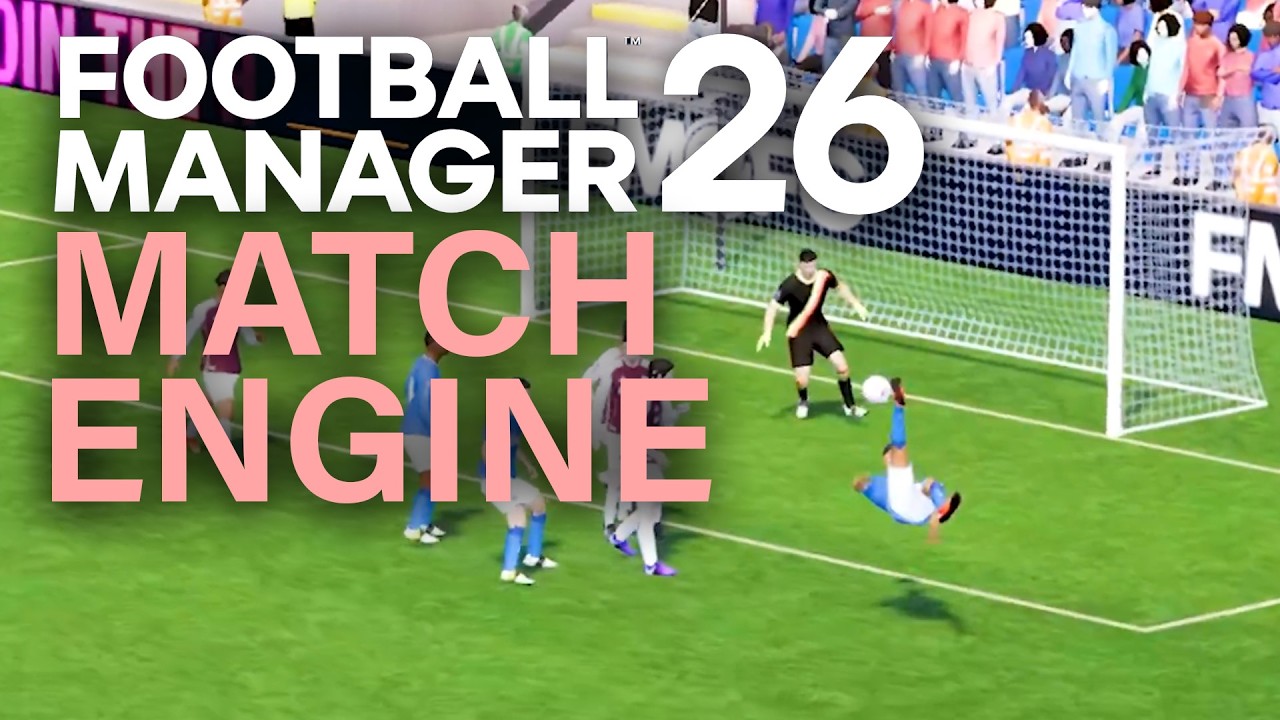 FIRST LOOK at FM26 Match Engine, Graphics and Animations - YouTube