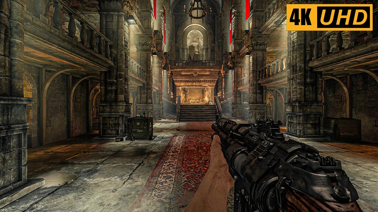 Entering Wolfenstein Castle | Immersive ULTRA Graphics Gameplay ...