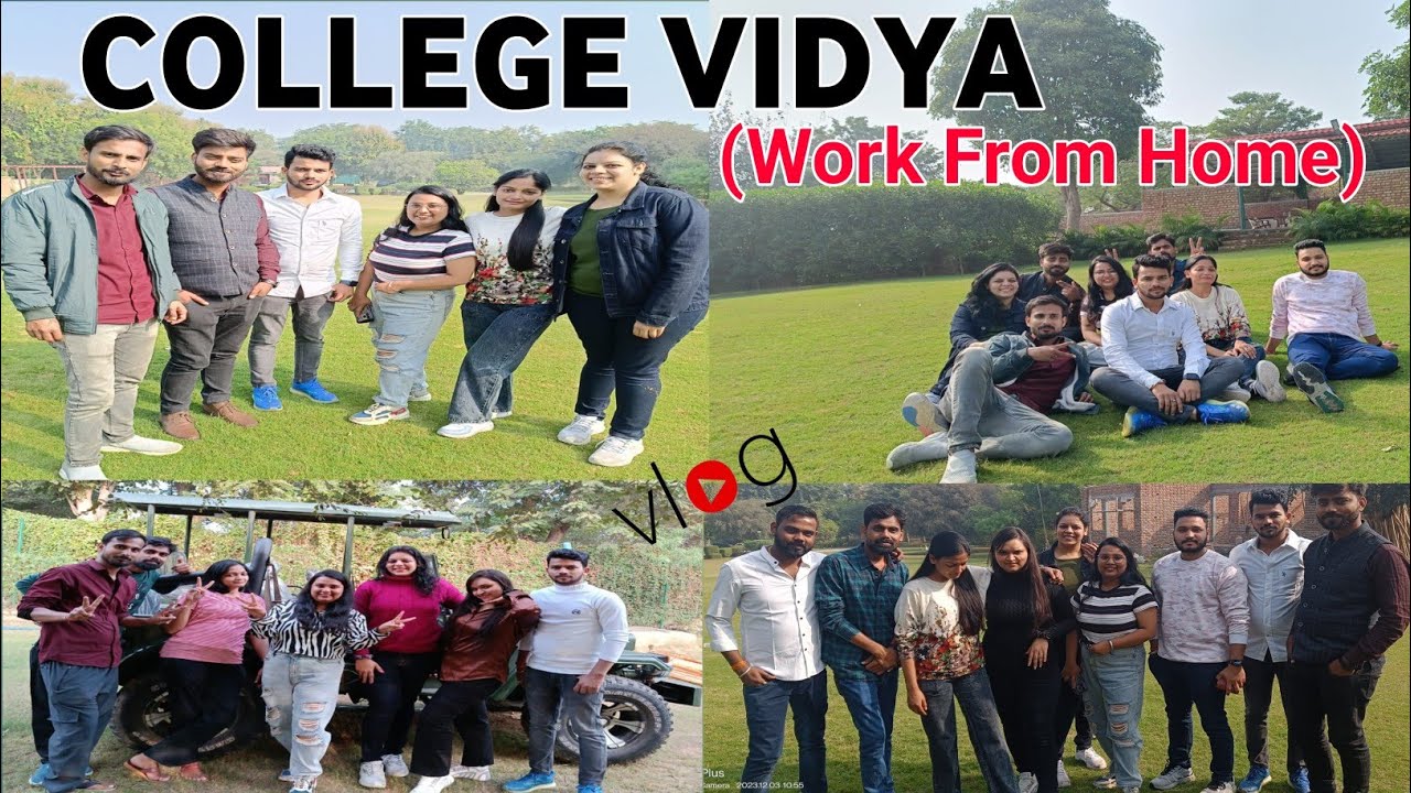 College Vidya Work From Home Team Outing - YouTube