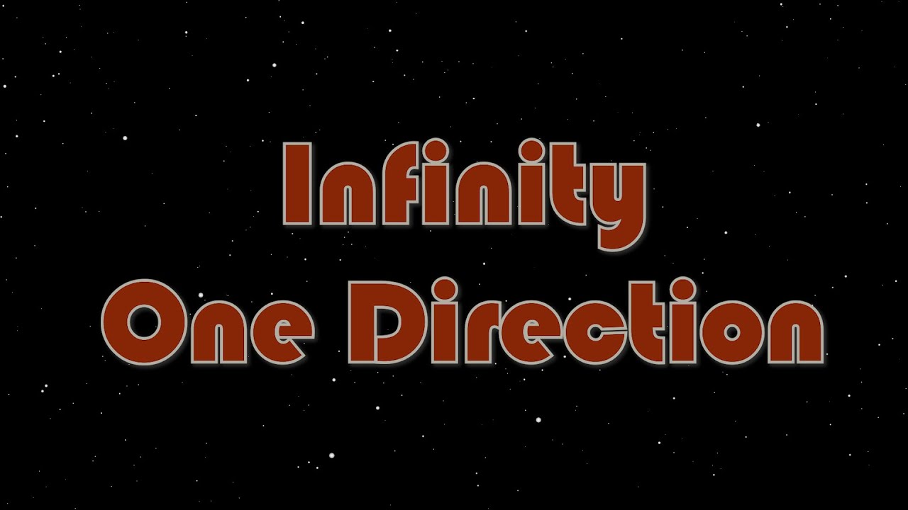 Infinity One Direction Lyric Video - YouTube