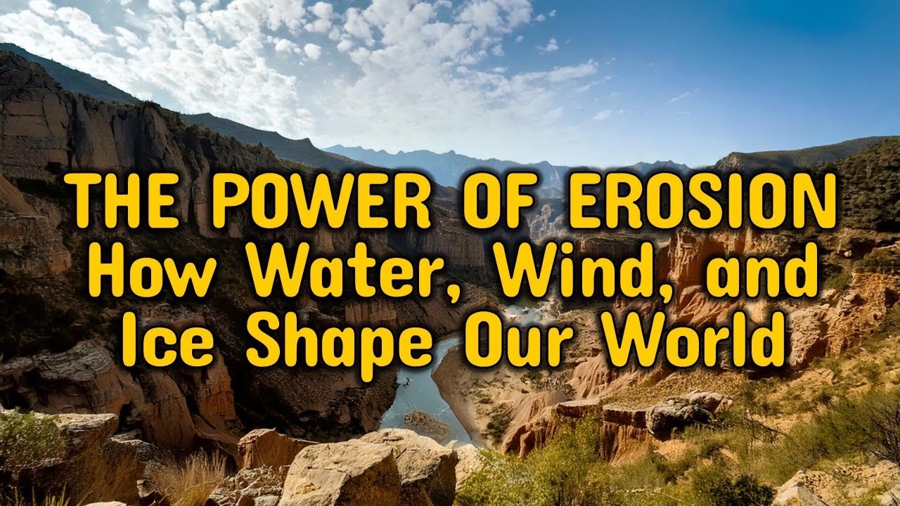 The Power of Erosion: How Water, Wind, and Ice Shape Our World - YouTube