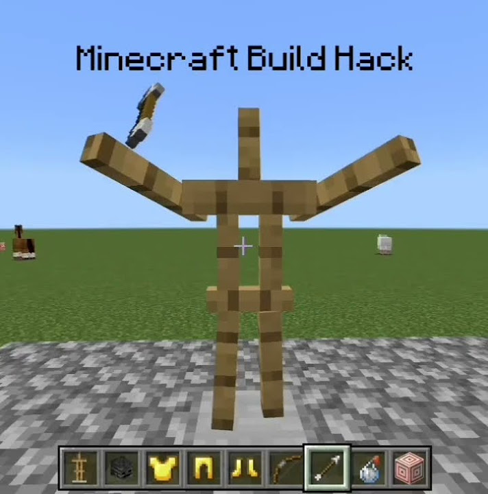 Minecraft Build Hack - YouTube