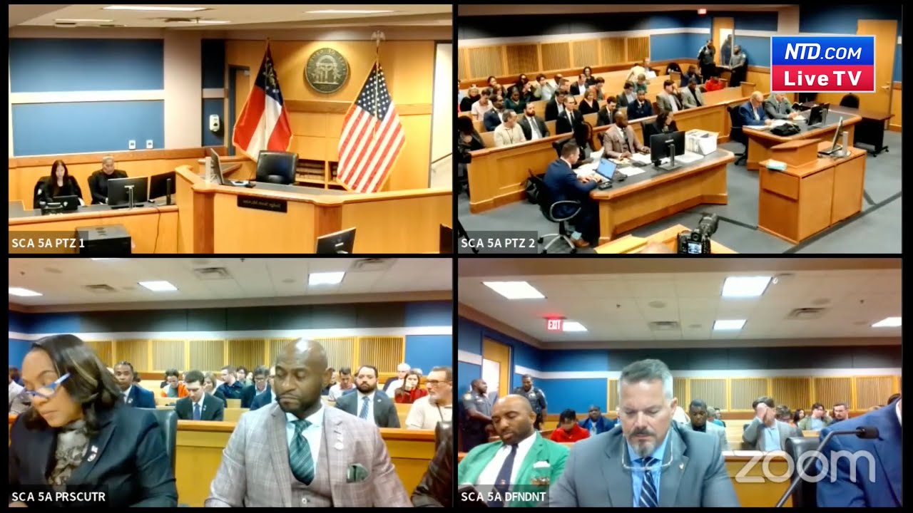 LIVE: Court Hearing on Bond for Harrison Floyd, Co-defendant of Trump ...