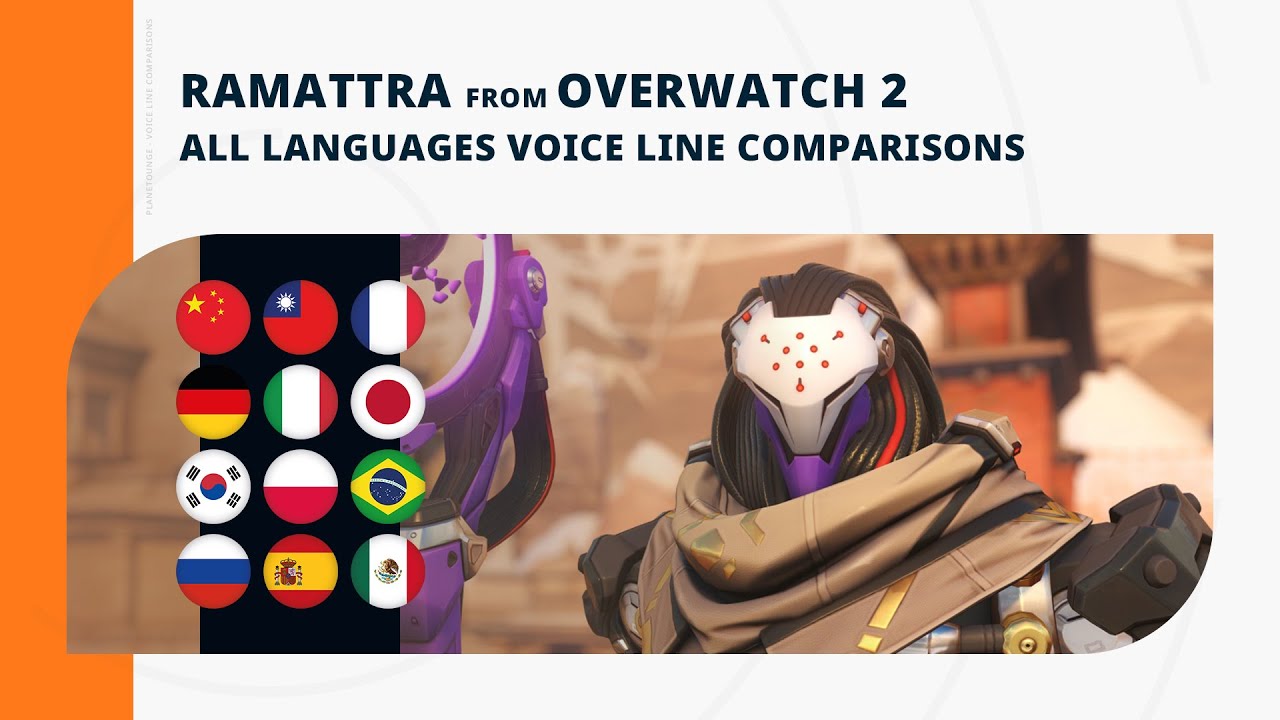 Ramattra - All Voice Lines - All Languages | Overwatch 2 - YouTube