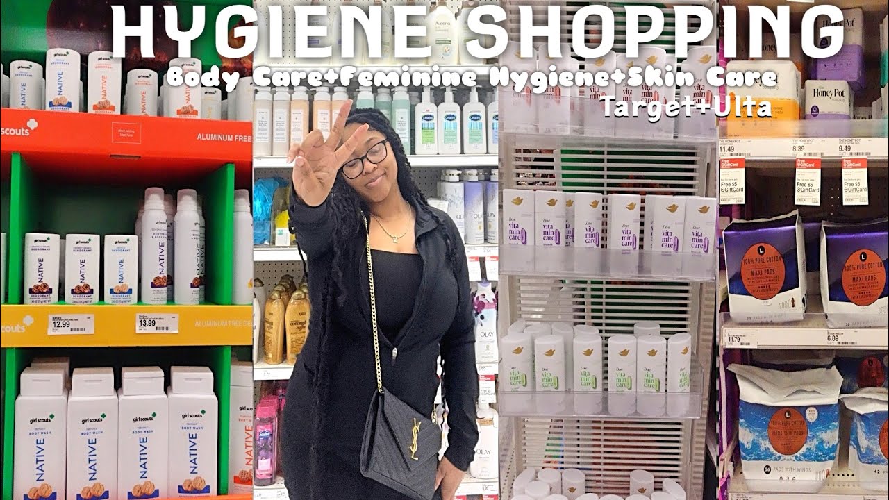 TARGET & ULTA HYGIENE SHOPPING VLOG| SHOP WITH ME + FEMININE HYGIENE ...