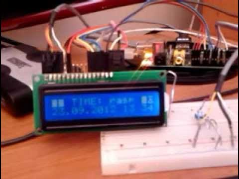 raspberry pi + raspbian + LCDproc + hd44780 - YouTube