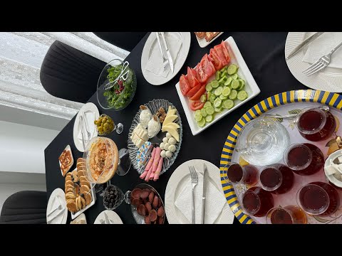 KOMŞULARIMA KAHVALTI SOFRASI HAZIRLIYORUM 😍 FİLE MARKET KAHVALTILIK ALIŞVERİŞİ | YENİ TATLAR KEŞFİM