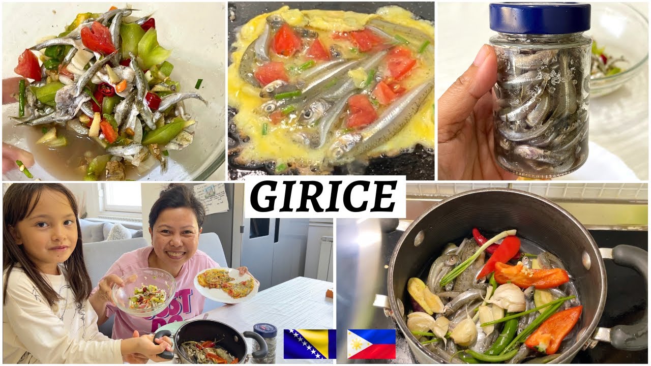 Kako sam kuhala sitnu ribu Girice | How I cooked the tiny fish called ...