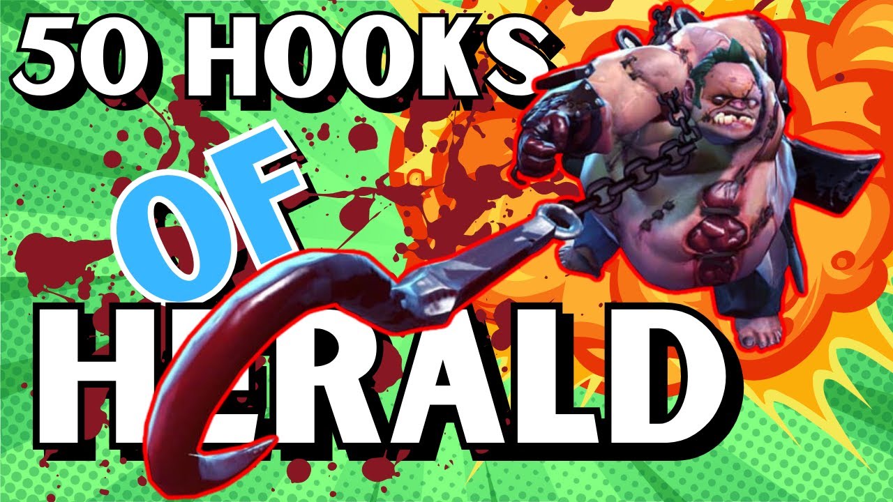 50 hooks of herald (Dota 2) - YouTube