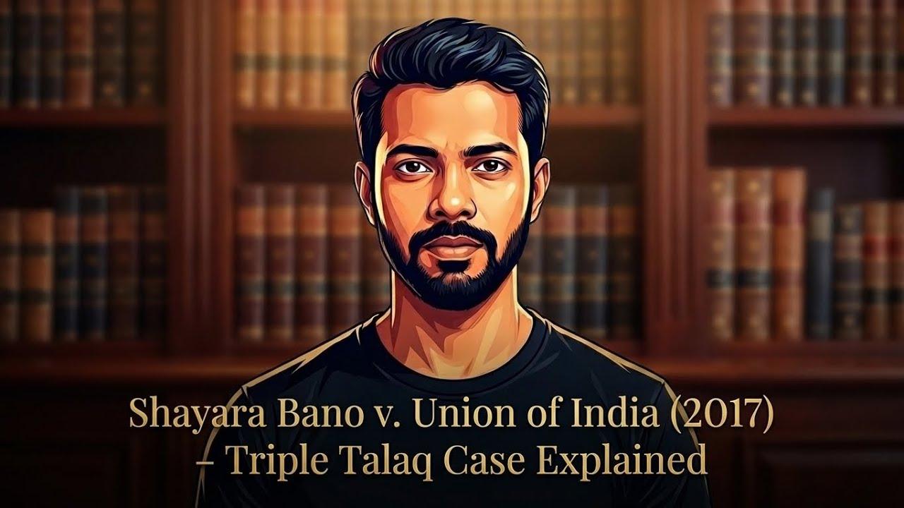 Shayara Bano v. Union of India (2017) Triple Talaq Case Explained - YouTube