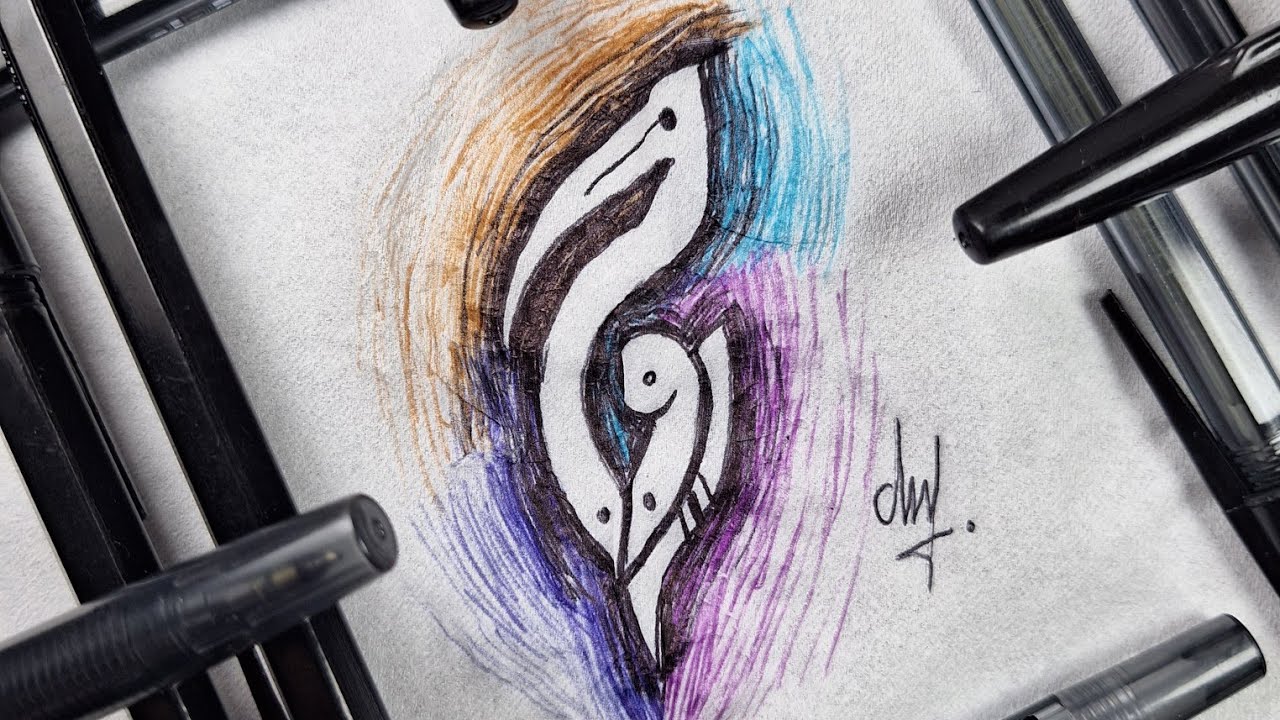 MENGGAMBAR DIATAS TISU.. HOW TO DRAW ON TISU.. #drawing #art - YouTube